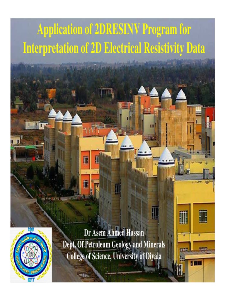 RES2DINV Lecture PDF | PDF | Electrical Resistivity And Conductivity ...
