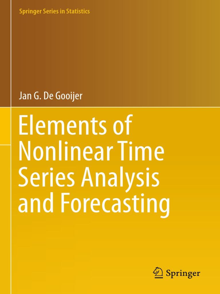 Elements Of Nonlinear Series Analysis And Forecasting Pdf Pdf Time