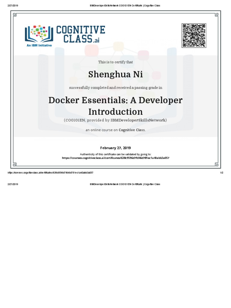 Docker Essentials A Developer Introduction | PDF | Business