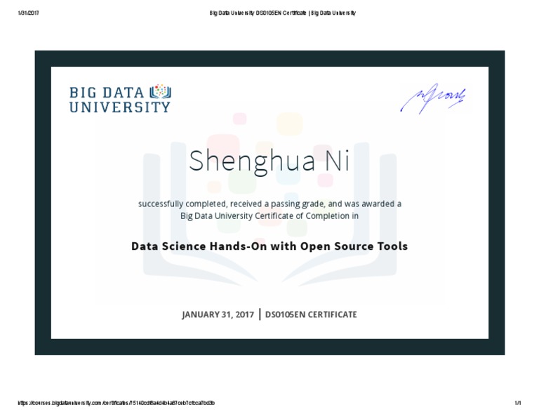 Data Science Hands-On With Open Source Tools | PDF