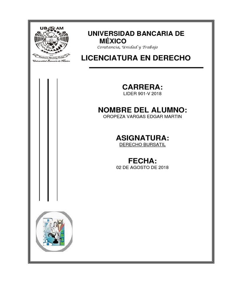 Universidad Bancaria de México | PDF