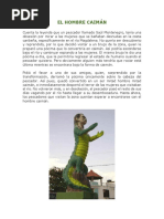 La leyenda del hombre caimán | PDF