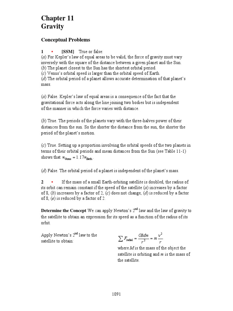 Gravity and Orbital Mechanics Concepts | PDF | Orbit | Gravity