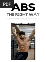 Abs Workout PDF | PDF | Abdomen | Pelvis