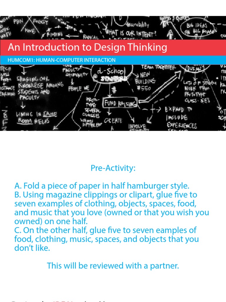 Design Thinking Wallet Exercise Guide | PDF | Design Thinking | Insight