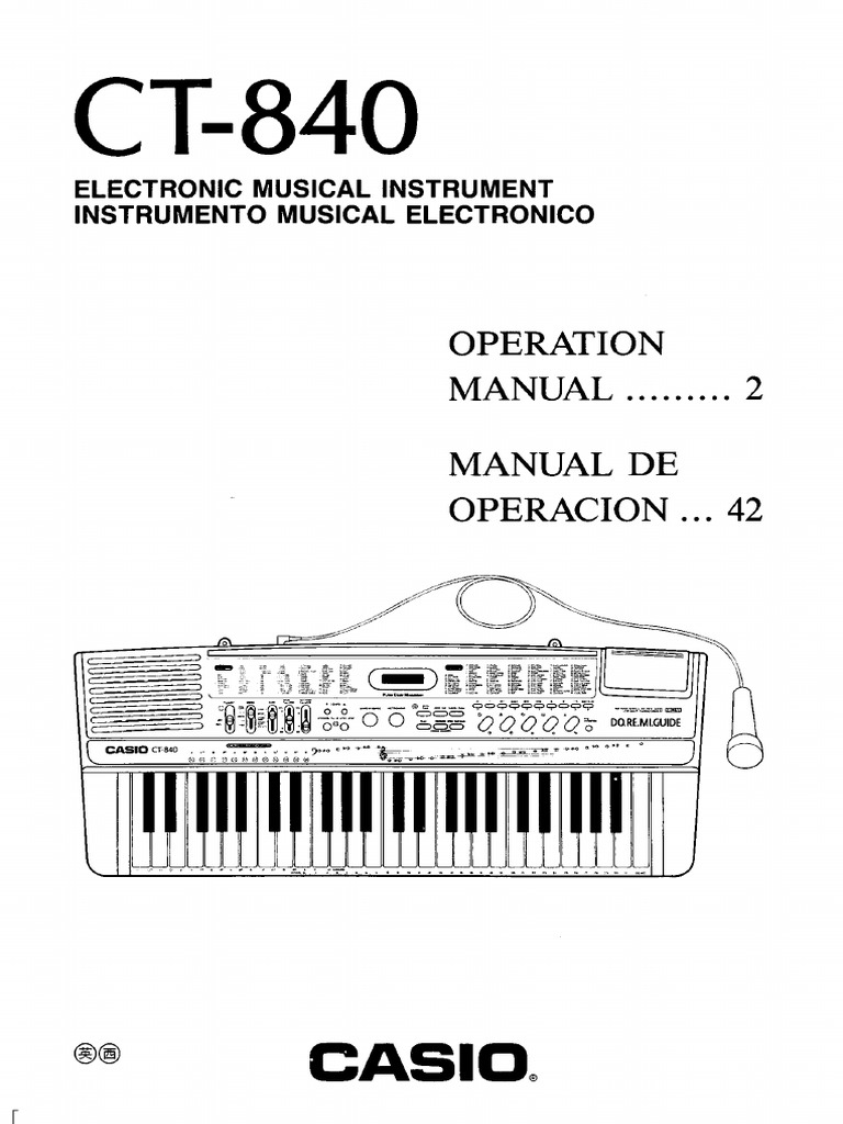 CT 840 Manual English PDF | PDF
