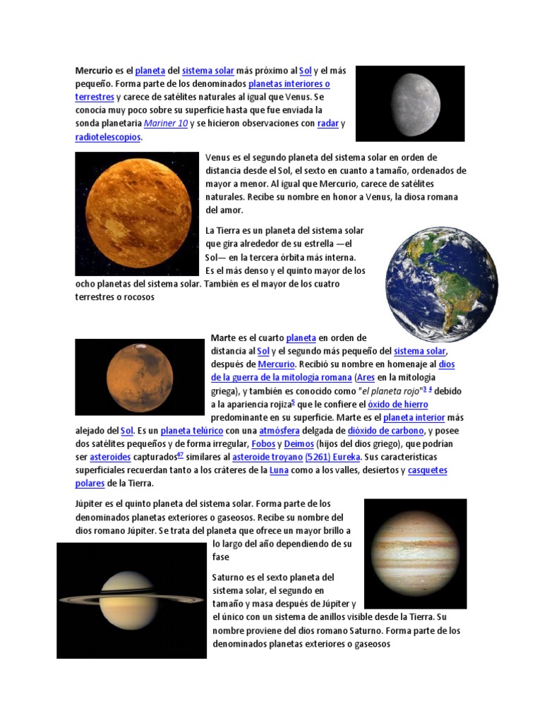 Planetas | PDF | Planetas | Marte