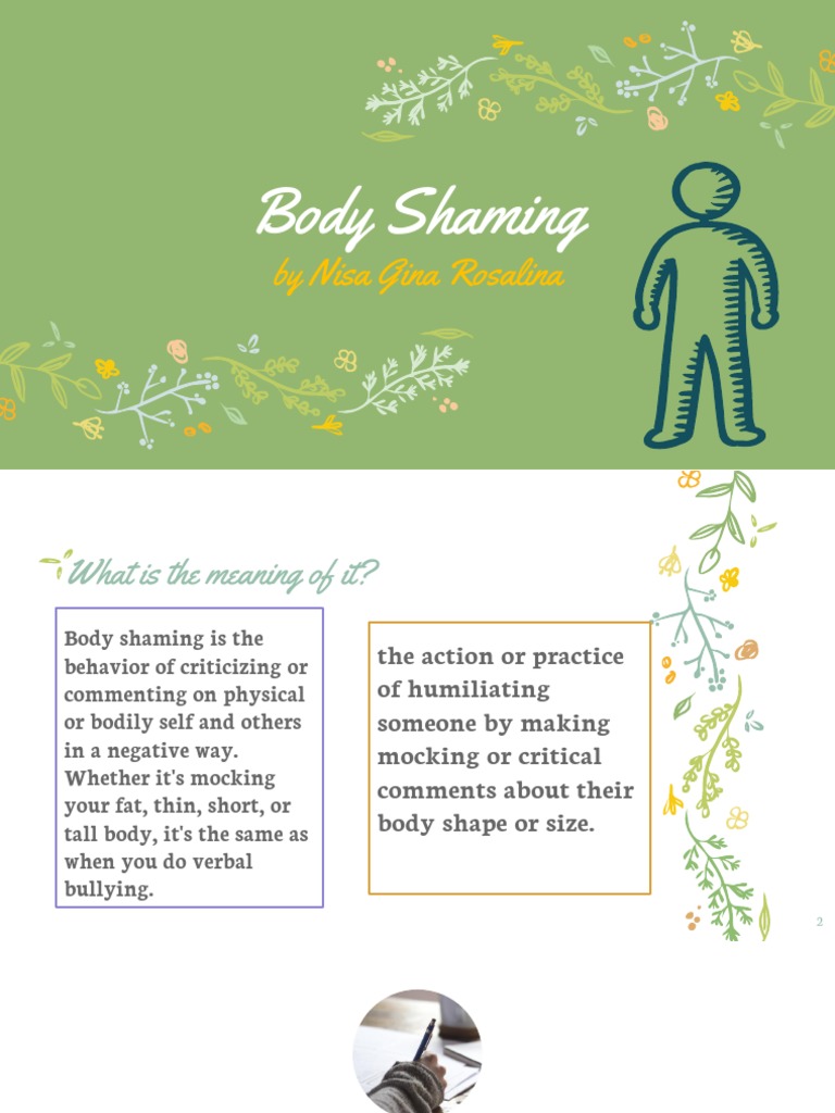 Body Shaming | PDF | Interpersonal Relationships | Social Psychology