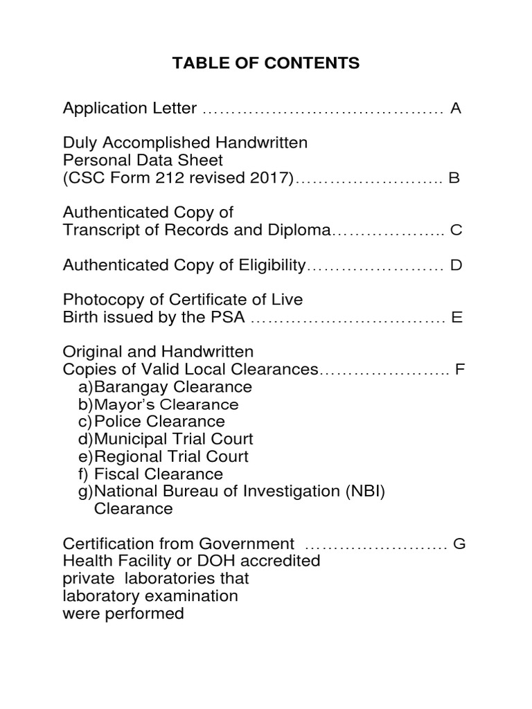 Table of Contents | PDF