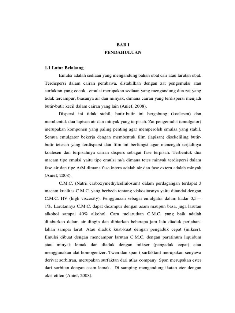 Emulsi 3 | PDF