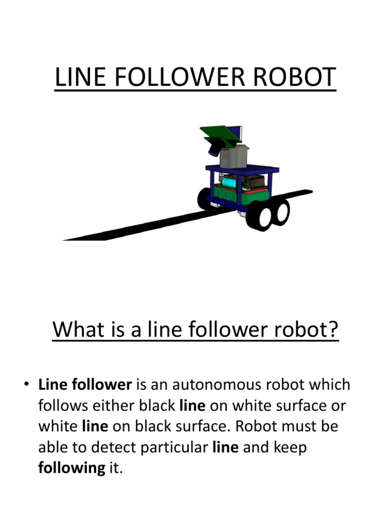 Line Follower Robot | PDF | Electronics | Electromagnetism