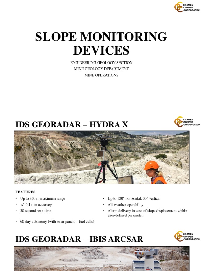 Slope Monitoring Devices | PDF
