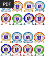 List of Awards For Kinder Ribbons | PDF