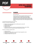 Panduan Instalasi dan Penggunaan ExamView | PDF