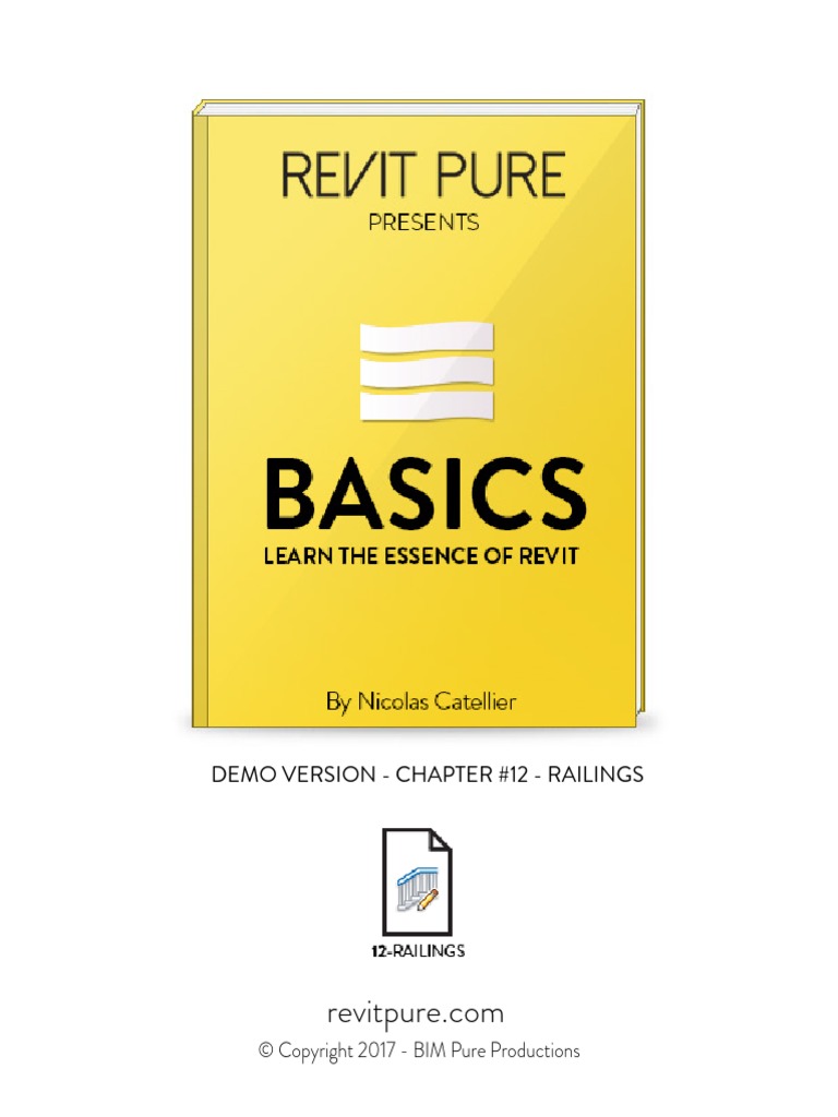 Revit Pure BASICS Railings | PDF | Autodesk Revit | Computer Aided Design
