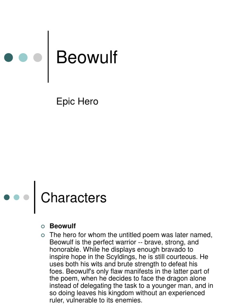 Beowulf PP | PDF | Beowulf | Old English Poems