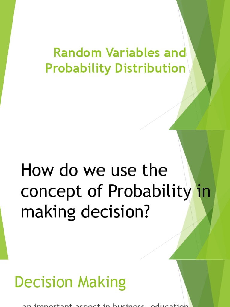 1-Exploring Random Variables | PDF | Random Variable | Probability ...