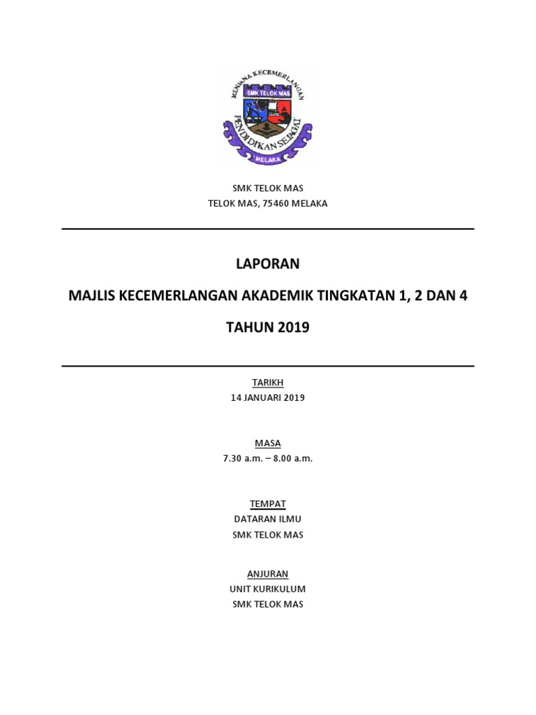 COVER Laporan Akhir | PDF