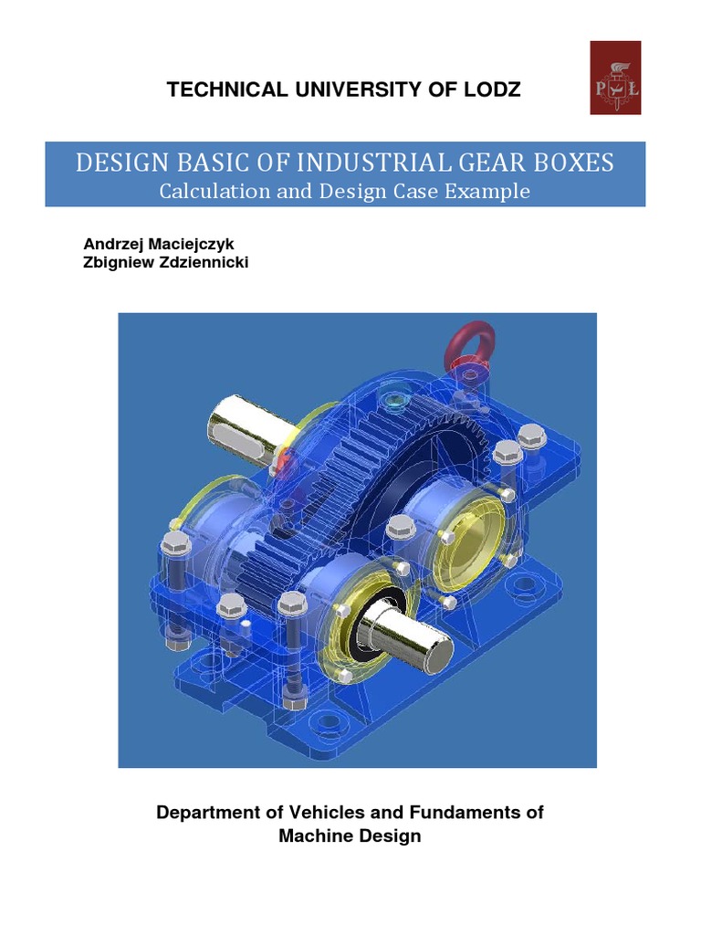 Gear Box Design Basics PDF | PDF | Computers | Technology & Engineering