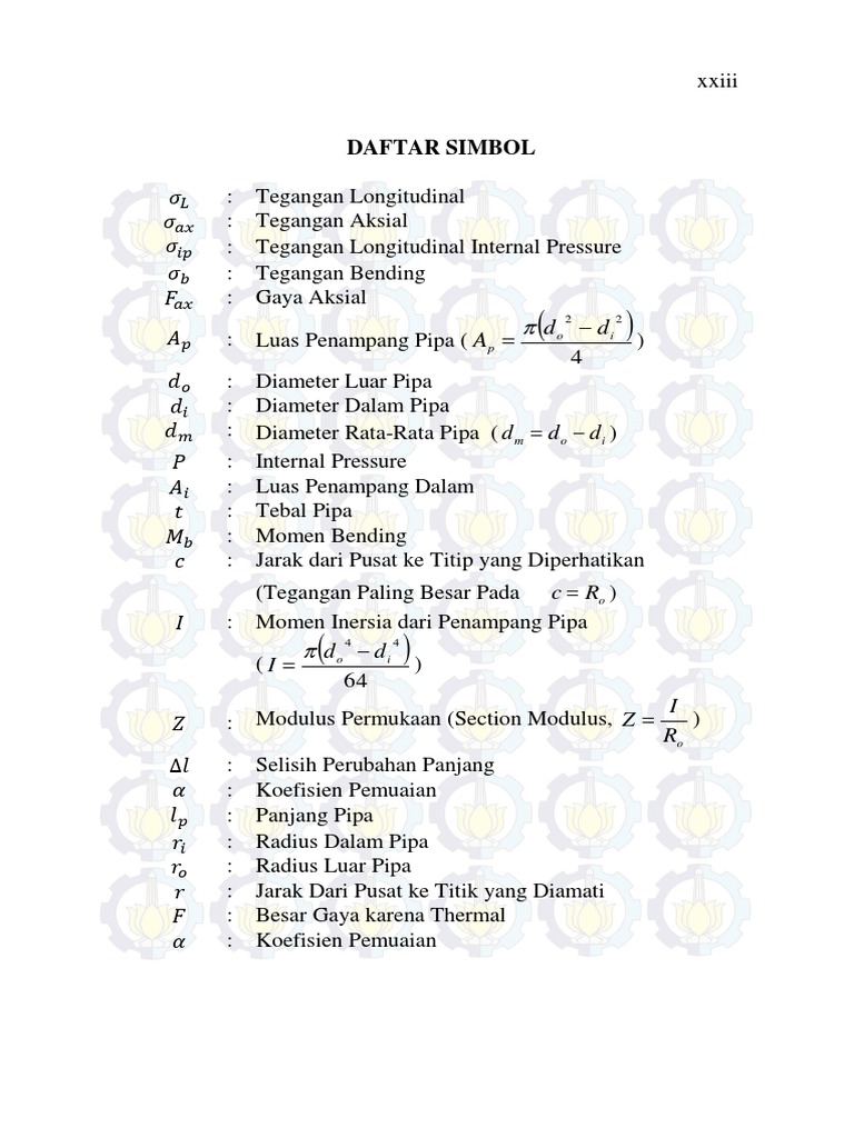Daftar Simbol Teknik Pipa | PDF