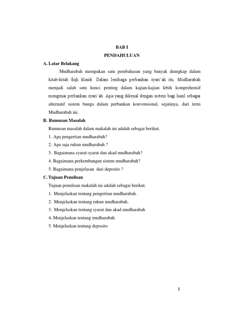 Kegiatan Usaha Bank Syariah | PDF