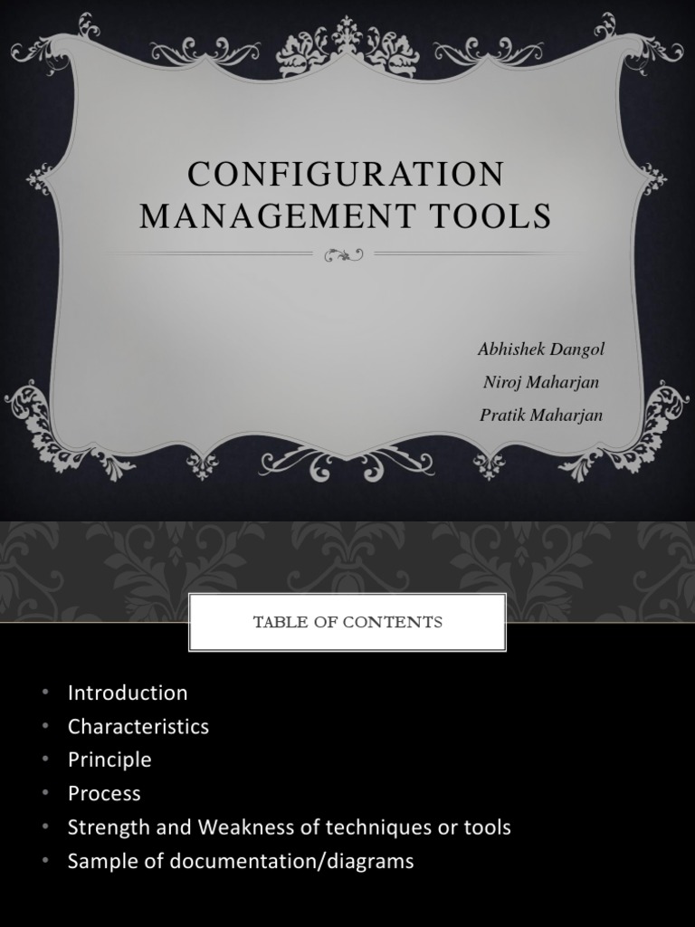 Configuration Management Tools | PDF | Version Control | Information ...