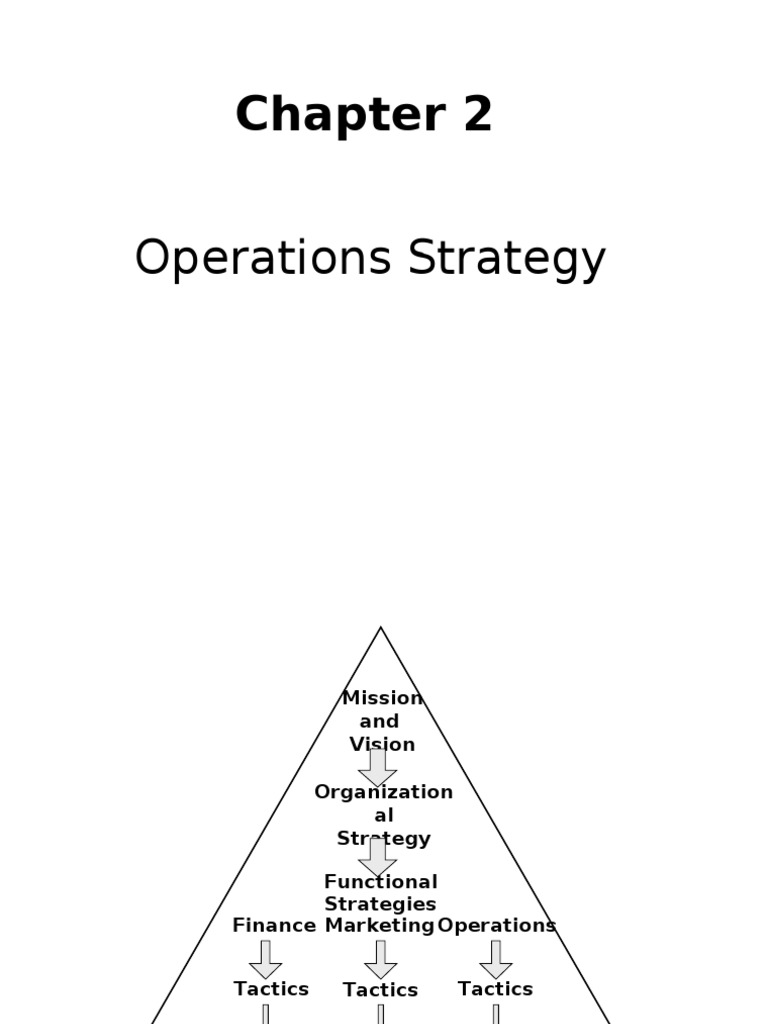 Ch2 Operations Strategy | PDF | Economies | Business
