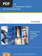 SAFe Big Picture 60x48 | PDF | Agile Software Development | Economies