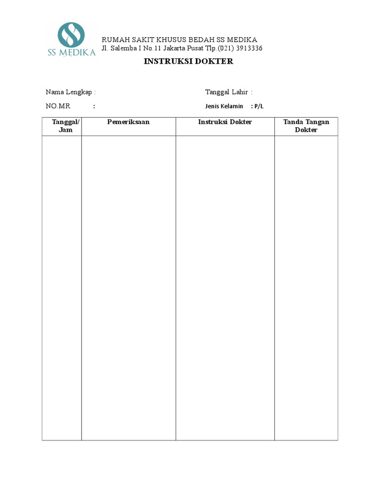 Rumah Sakit Khusus Bedah SS Medika | PDF