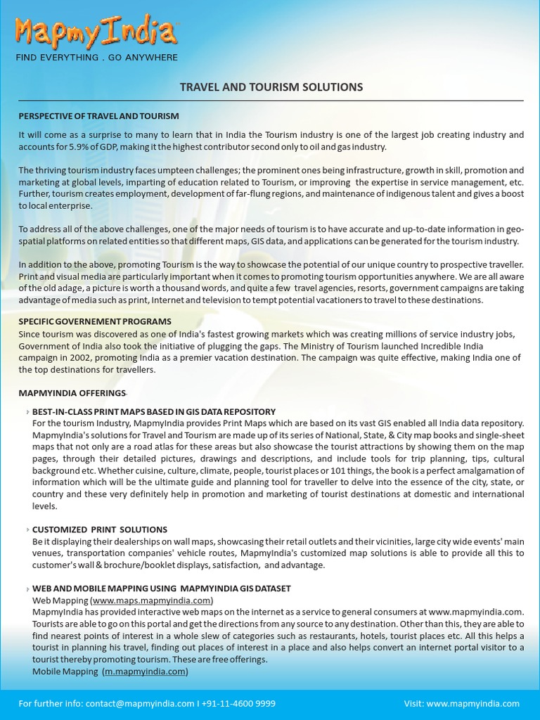 Travel and Tourism Solutions PDF | PDF | Tourism | Geographic ...