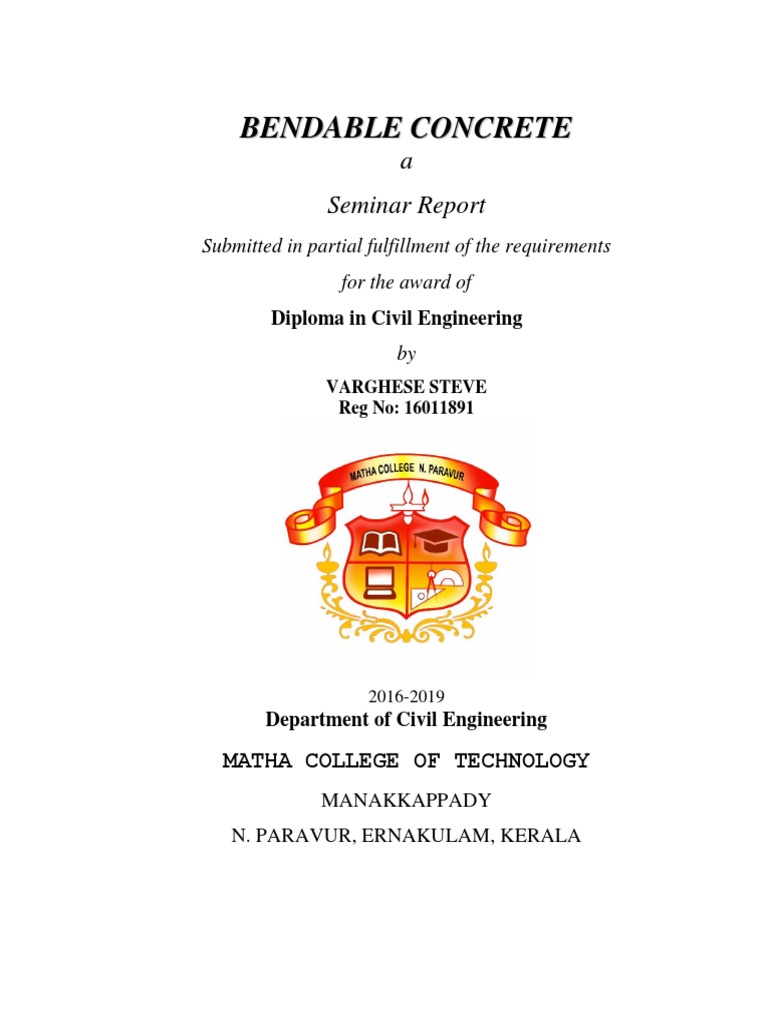 Seminar Report Certificate | PDF