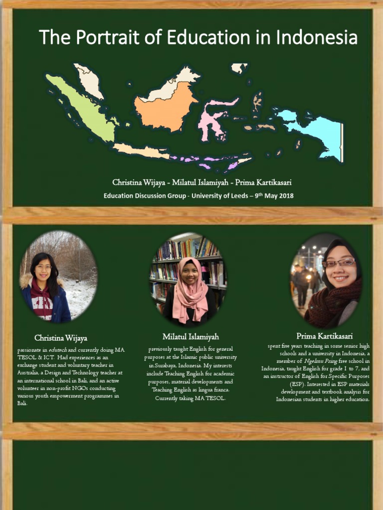 The Portrait of Education in Indonesia | PDF | Educational Technology ...
