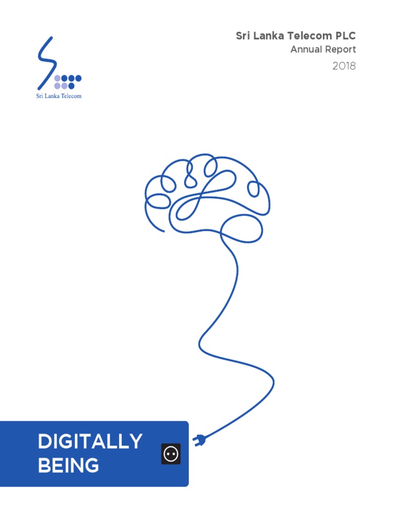 SLT Ar 2018 PDF | PDF | Internet Access | Lte (Telecommunication)