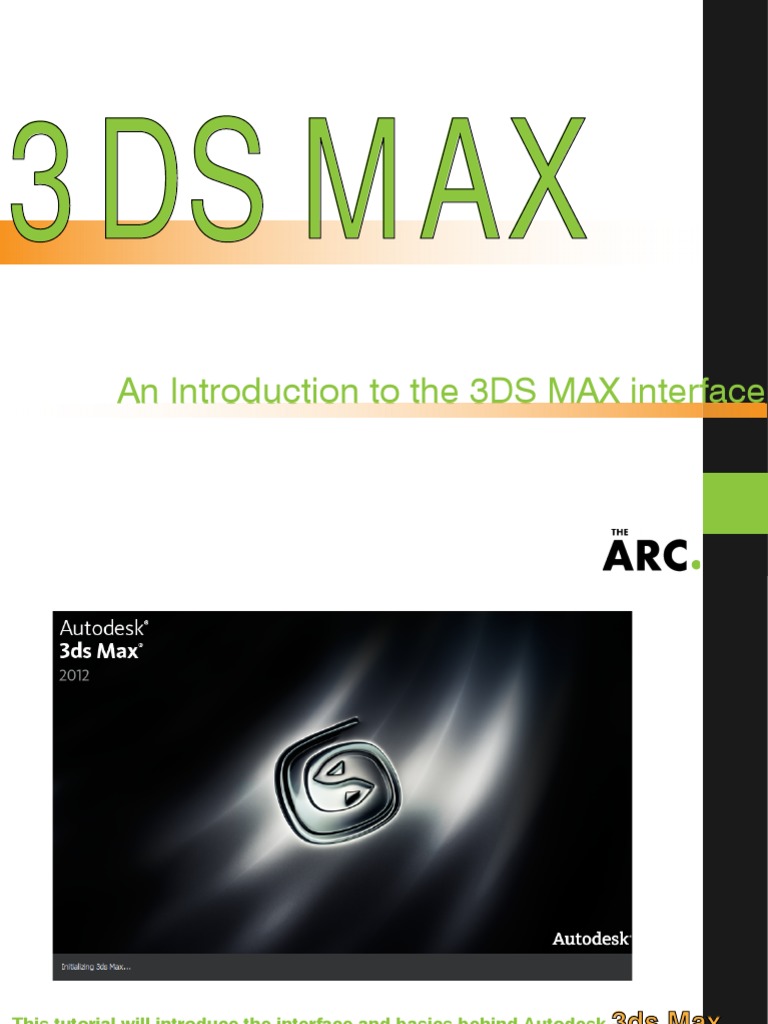 3dsmax Interface Pdf Pdf Autodesk 3ds Max Rendering Computer