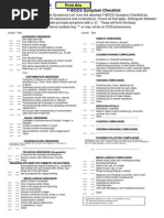 Life Events Checklist PDF | PDF