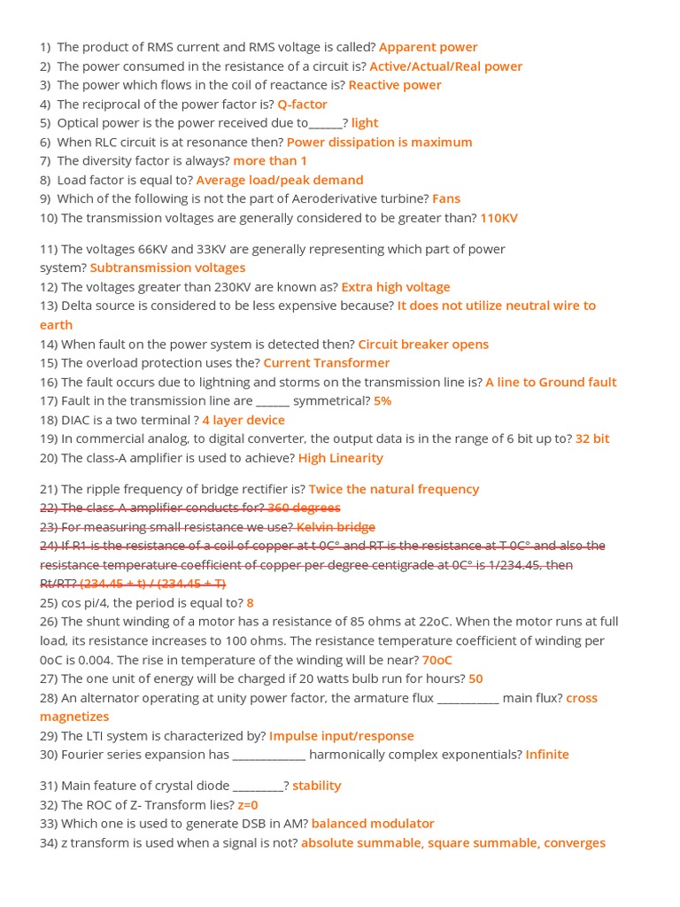 PESCO NTS Test MCQs With Answers For Jobs in Pakistan (2019) | PDF ...