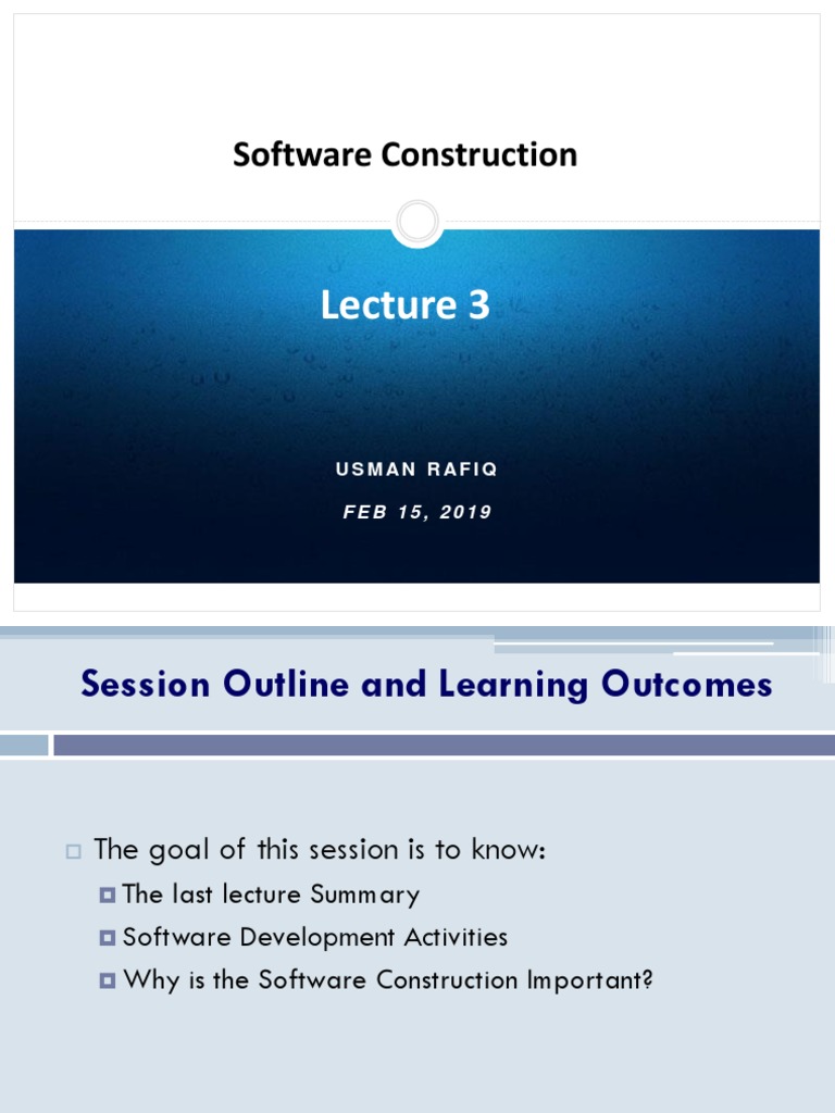 L3-Why Is SC Important | PDF | Software Development | Source Code