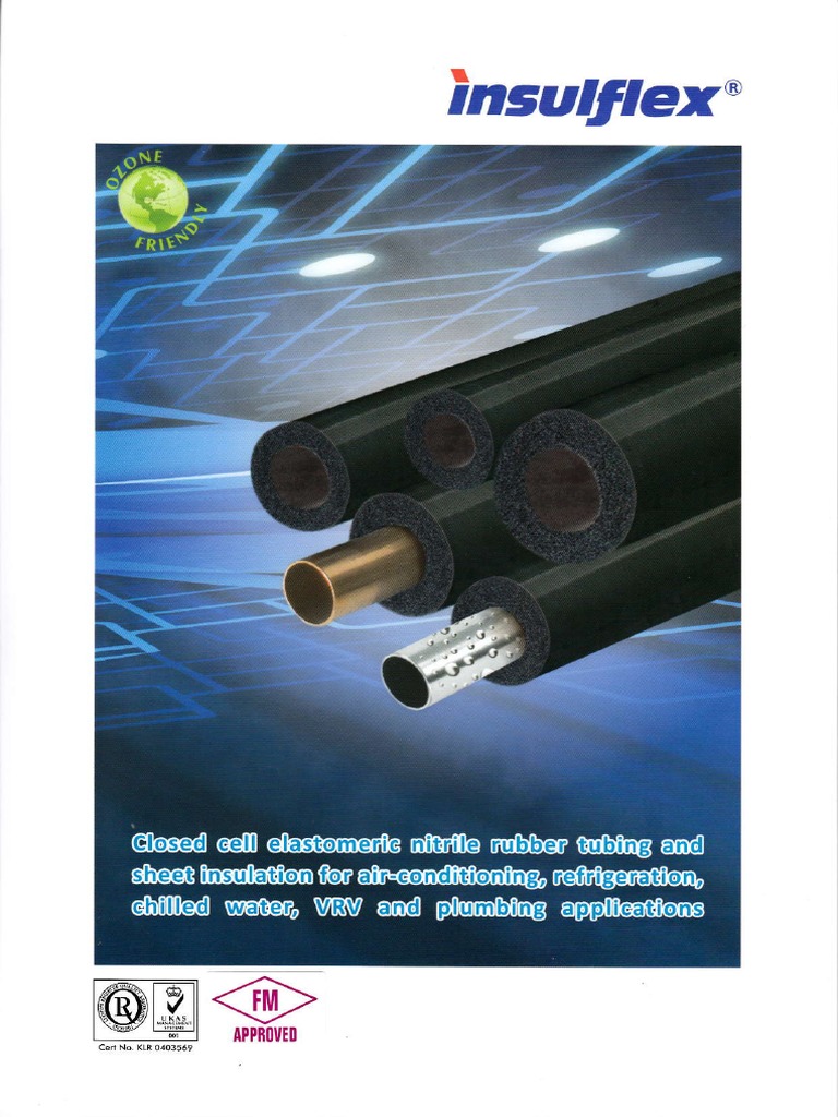 Isolasi Pipa Insulflex FM | PDF | Thermal Insulation | Insulators