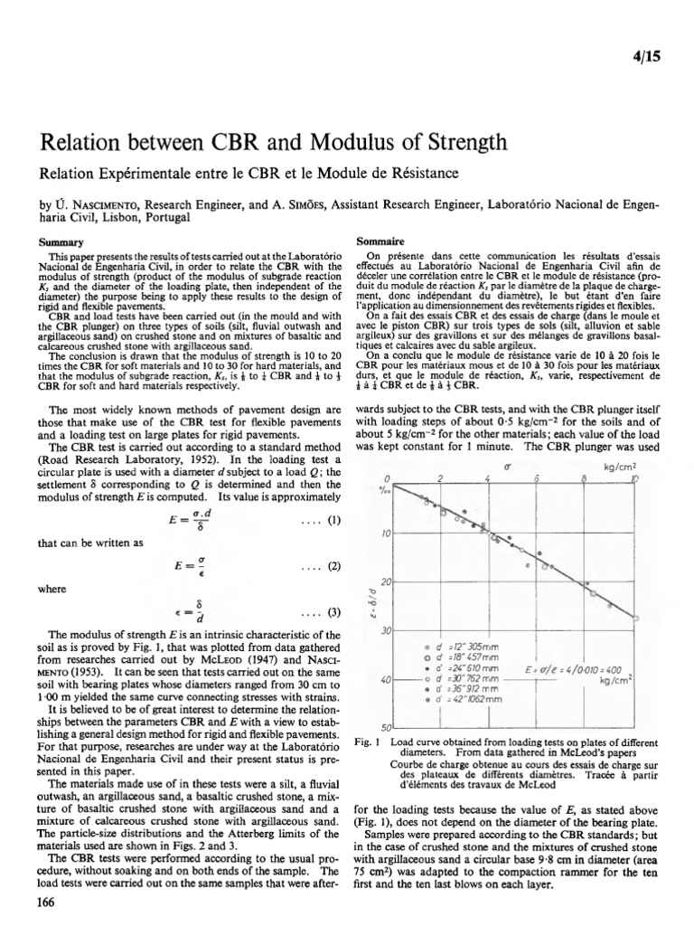 1957 - 02 - 0032 CBR VS SPT | PDF | Sedimentology | Soil