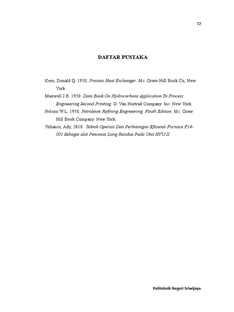 Key References for Process Engineering | PDF