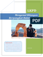 LKPD Bilangan Berpangkat Peer Teaching 1 | PDF