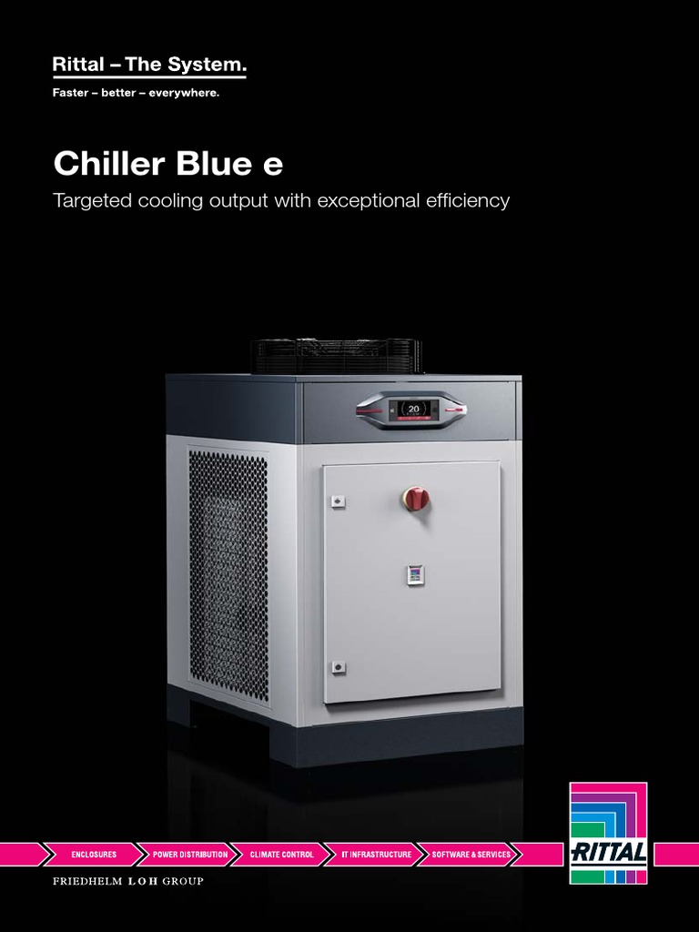 Rittal Chiller Blue e - Targeted Cooling Output With Exce 5 4813 | PDF ...