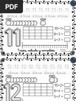 Números para Colorear 11 Al 20 | PDF