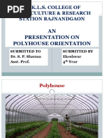 Protected Horticulture | PDF | Capsicum | Greenhouse