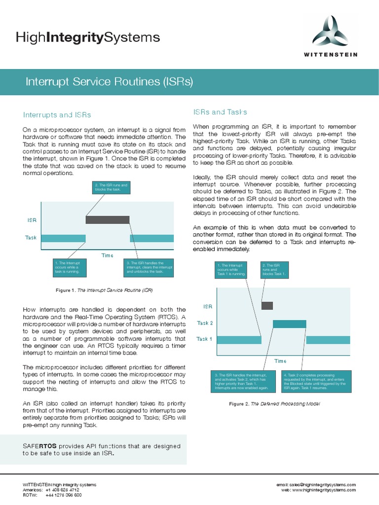 Interrupt Service Routine | Download Free PDF | System Software ...
