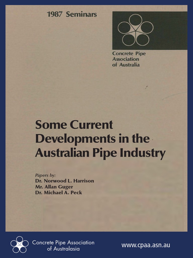 305 - 1987 Seminars - Some Current Developments Aust Pipe Industry+ PDF ...