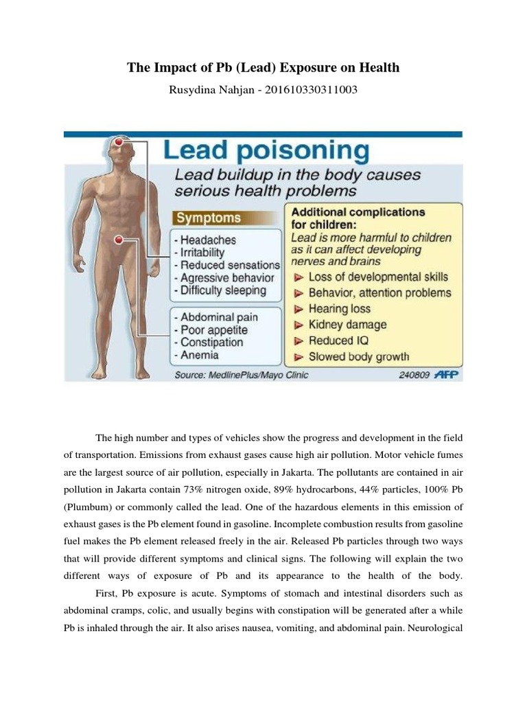 Essay ESP Writing Rusydina | PDF | Exhaust Gas | Lead