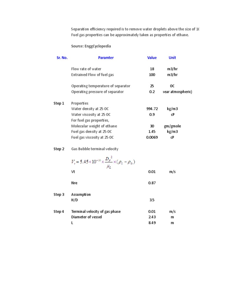 Engg. Calculation | PDF | Pressure | Gases