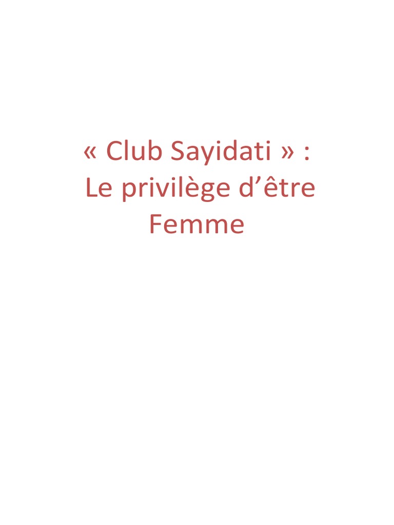 Club Sayidati | PDF | Banques | Crédit