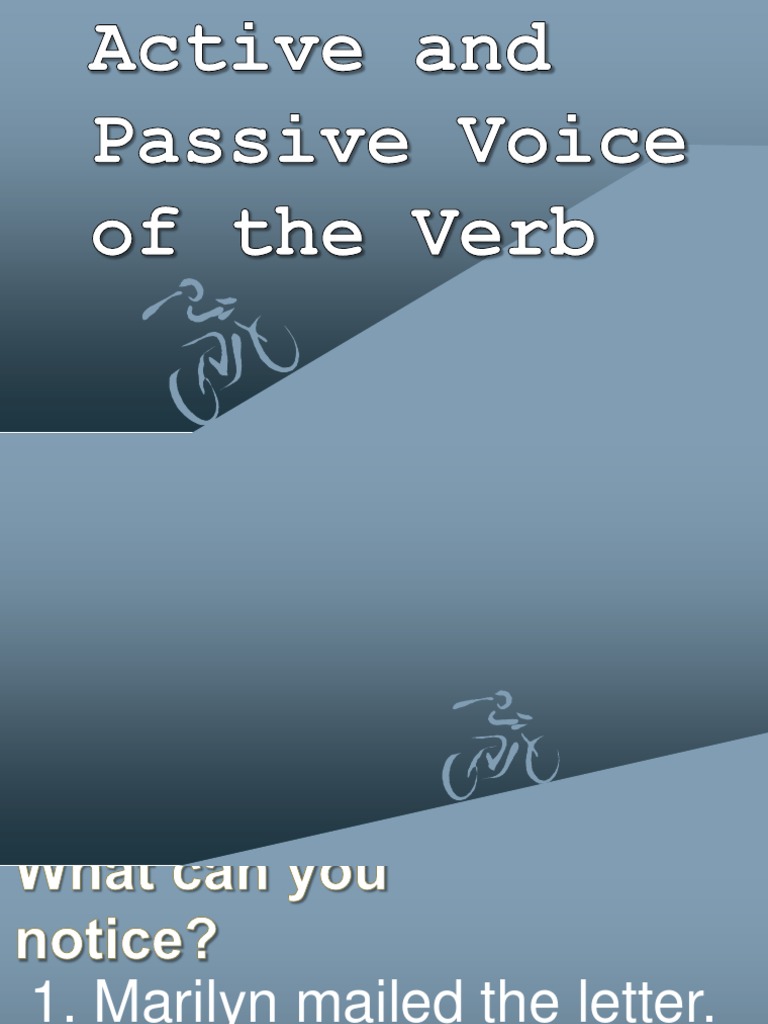 Active and Passive Voice Explained | PDF | Subject (Grammar) | Verb